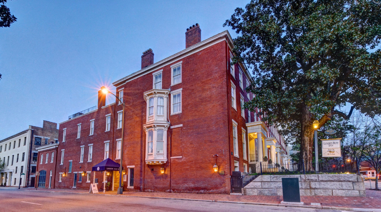 Linden Row Inn is a gay and lesbian friendly hotel in Richmond, Virginia.